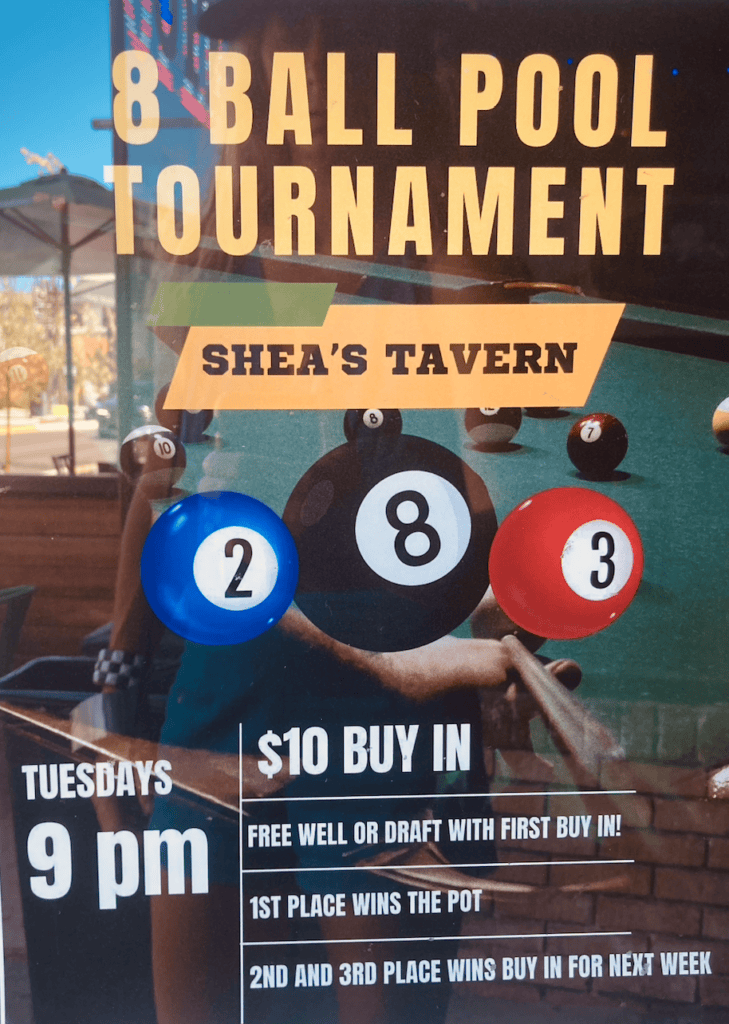 8 Ball Pool Tournament - Reno's Hometown Post