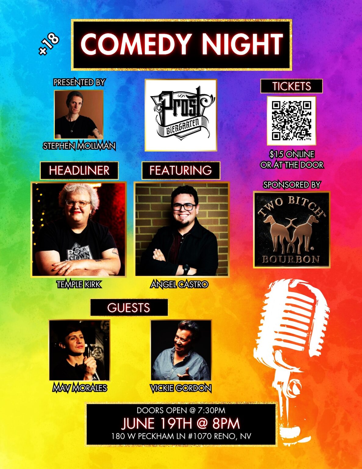 Comedy Night at Prost Biergarten - Reno's Hometown Post