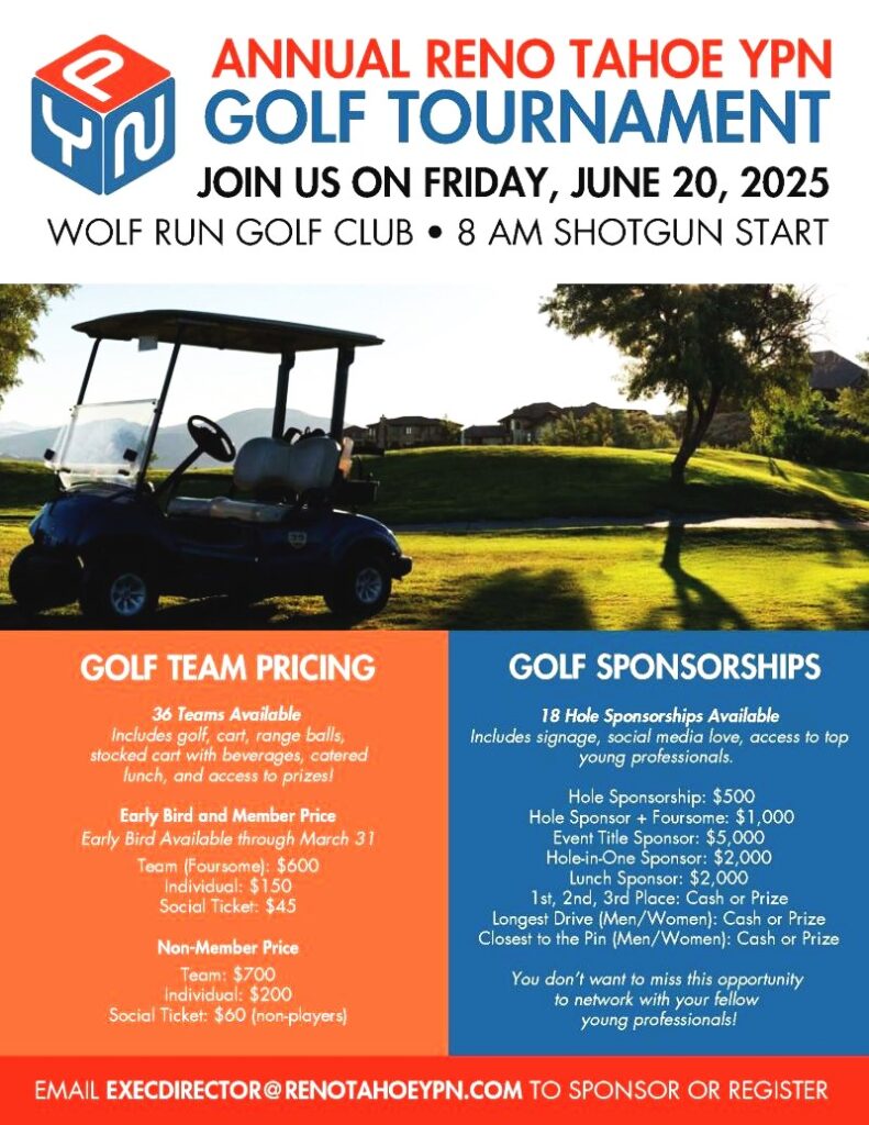 Reno Tahoe YPN Golf Tournament - Reno's Hometown Post