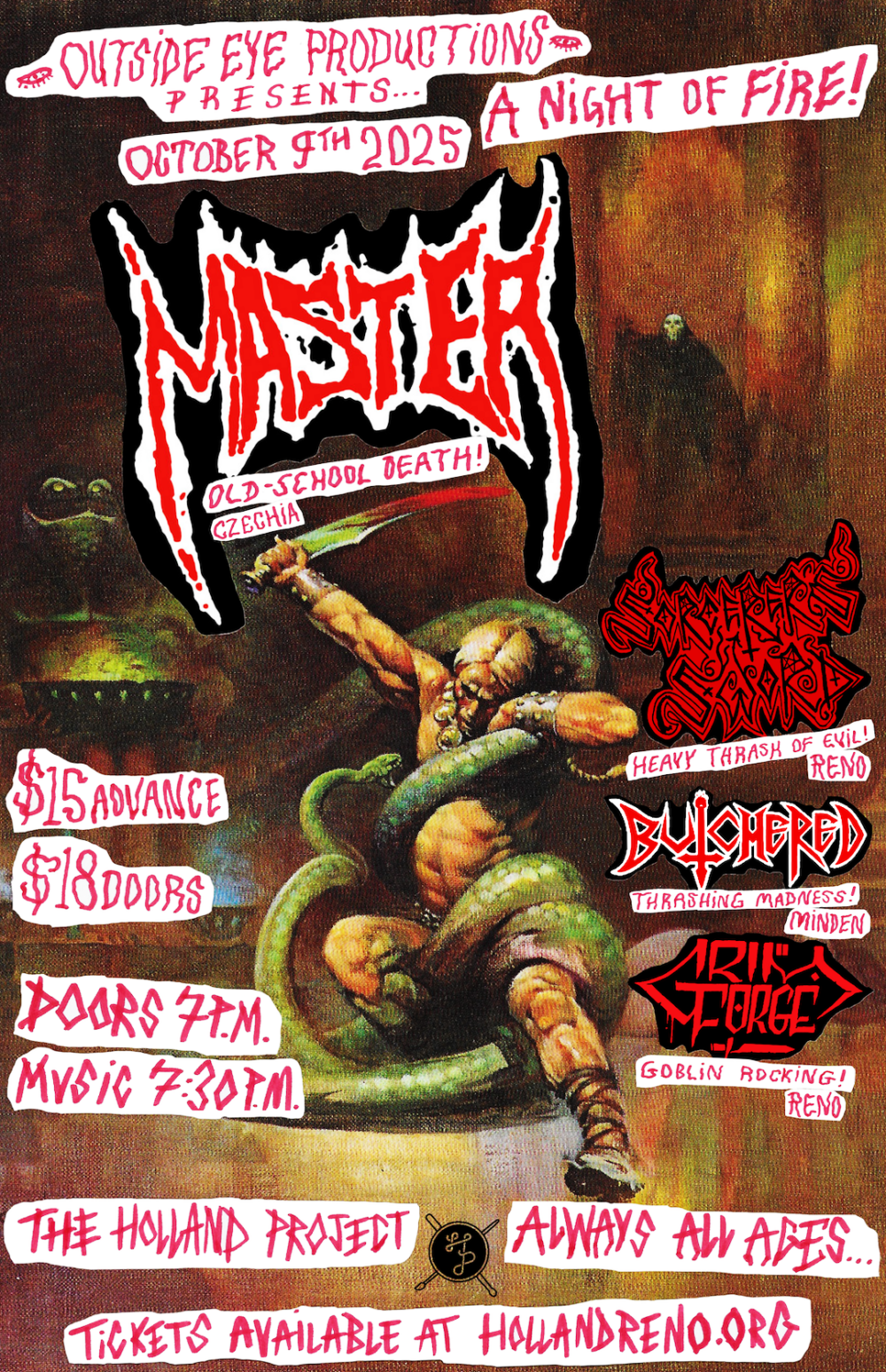 Master, Sorcerer’s Sword, Butchered, GrimForge - Reno's Hometown Post