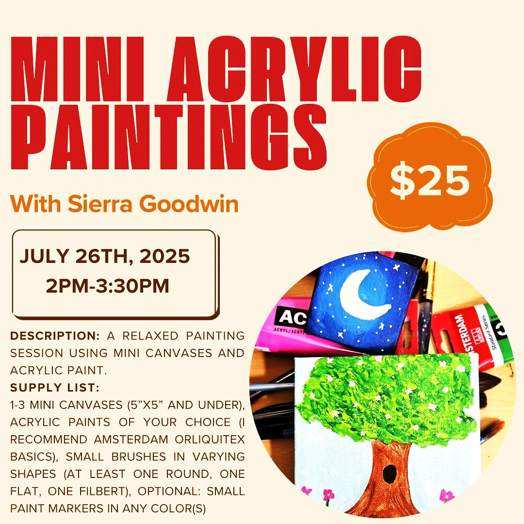 Mini Acrylic Paintings - Reno's Hometown Post