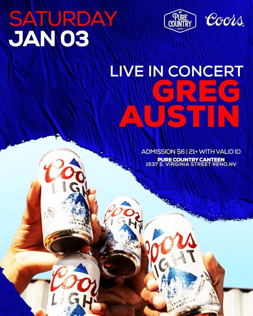 Live in Concert Greg Austin - Reno's Hometown Post